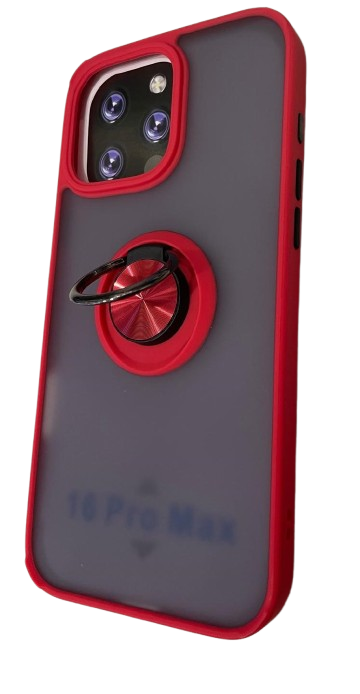 CARCASA IPHONE 16 PRO MAX - SOPORTE ROJO - ÁNEC MÓBIL